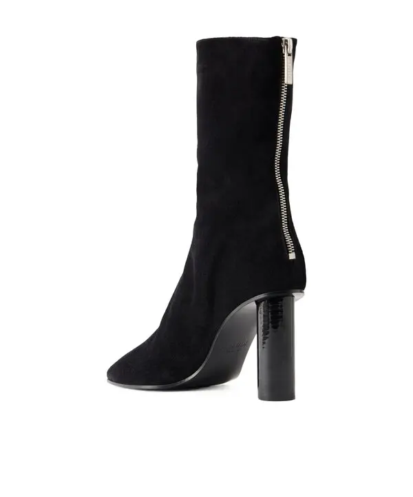Paris Texas Solid Suede Ankle Boots
