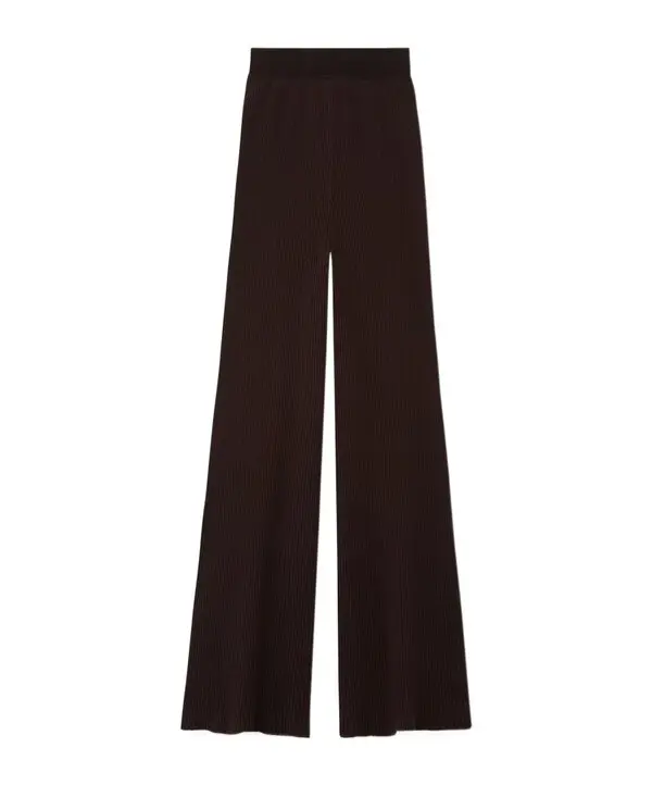 Loro Piana Camino Ribbed-knit Trousers