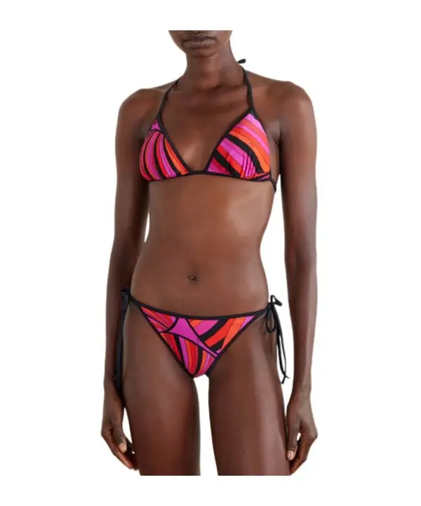 Emilio Pucci Striped Bikini Briefs