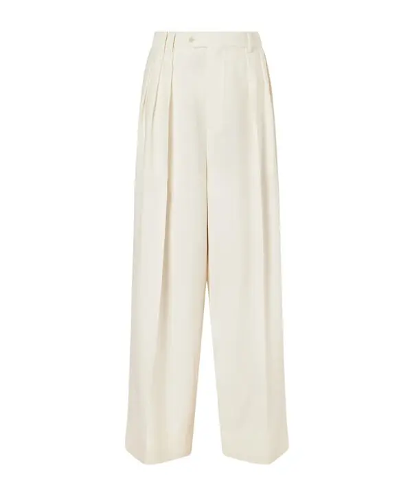 Calvin Klein Alexandra Pleated Trousers - No