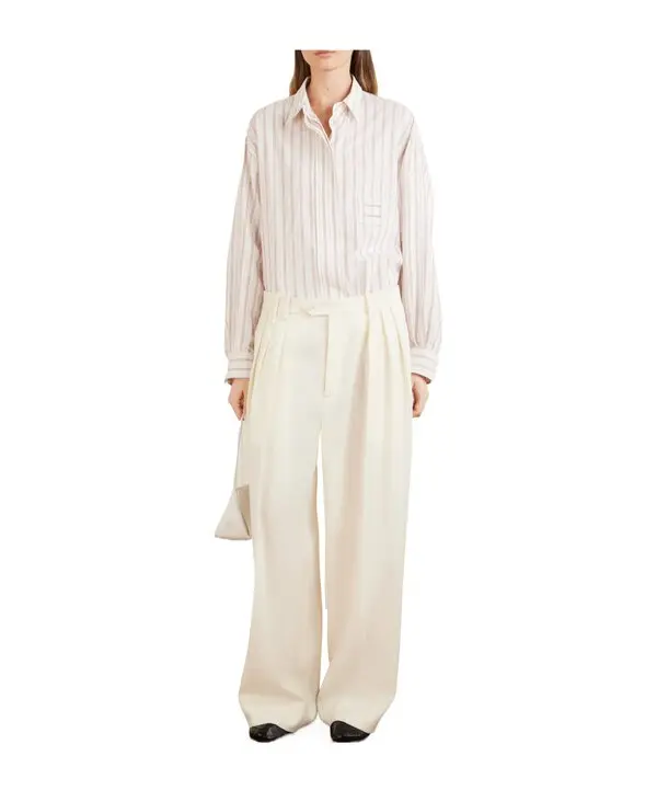 Calvin Klein Alexandra Pleated Trousers