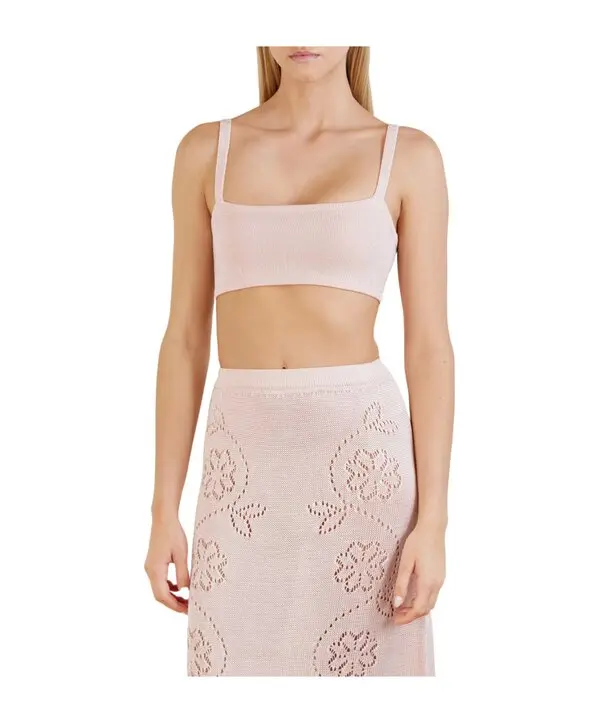 Calle Del Mar Stretch-knit Bralette - No