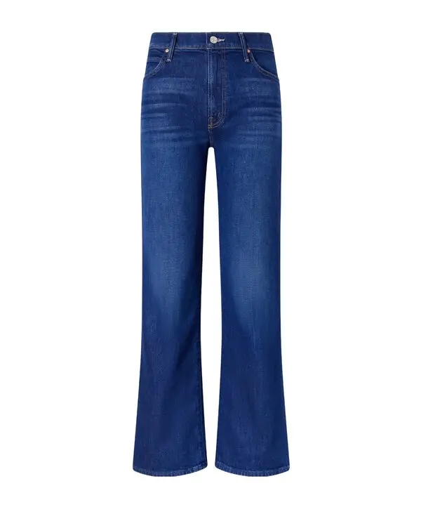 MOTHER High-rise Straight-leg Jeans