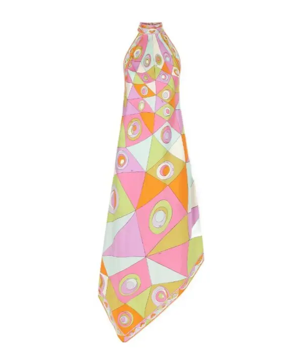 Emilio Pucci Colorful Printed Dress