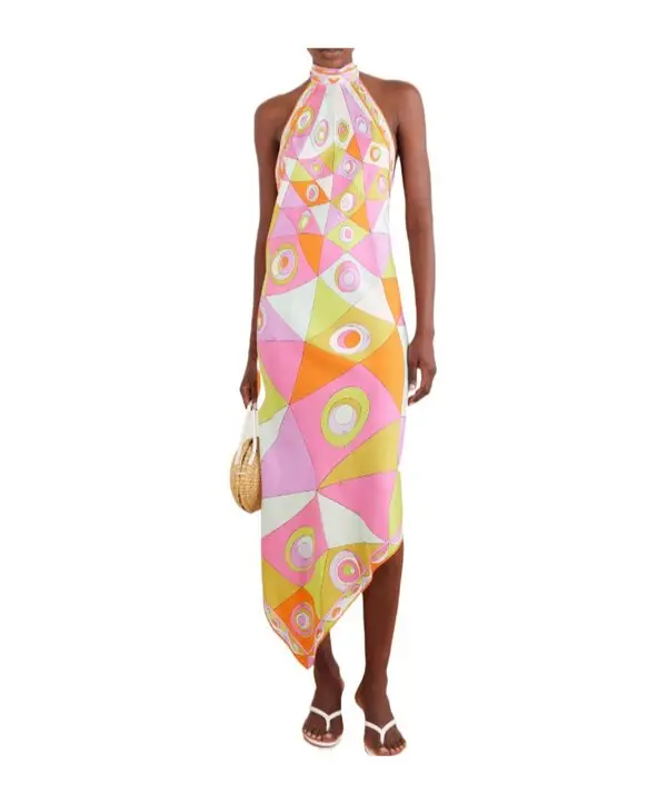 Emilio Pucci Colorful Printed Dress