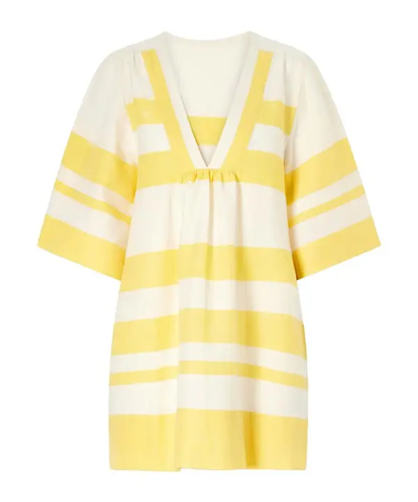 LEMLEM Striped Cotton Kaftan - No