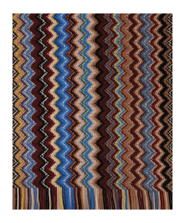 Missoni Zigzag Fringed Scarf - No