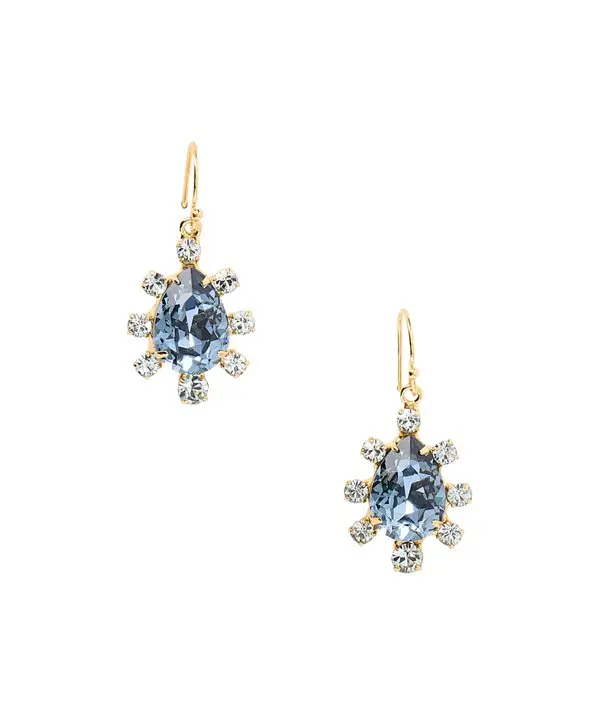 JENNIFER BEHR Blue Teardrop Earrings