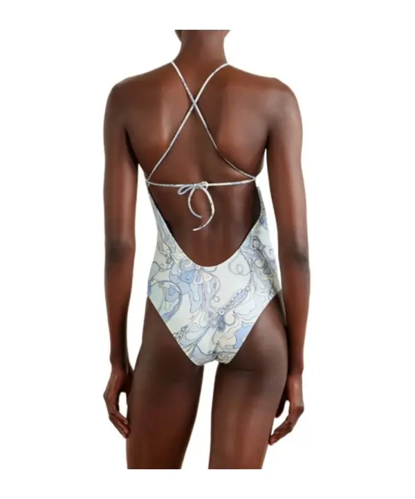 Emilio Pucci Classic Printed One-piece Swimsuit