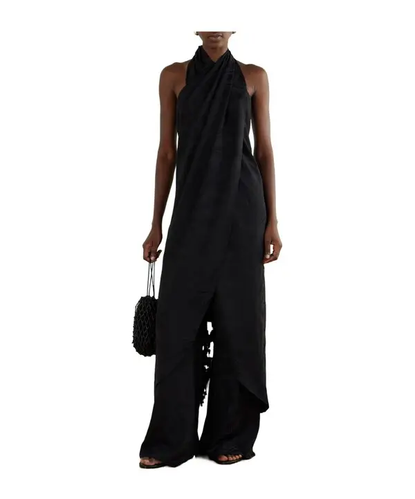 Johanna Ortiz Laidback Energy Wide-leg Trousers - Black
