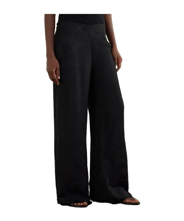 Johanna Ortiz Laidback Energy Wide-leg Trousers - Black