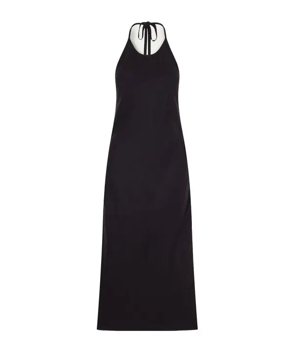 JAMES PERSE Halter Linen Dress