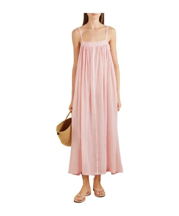LEMLEM Cotton-gauze Maxi Dress