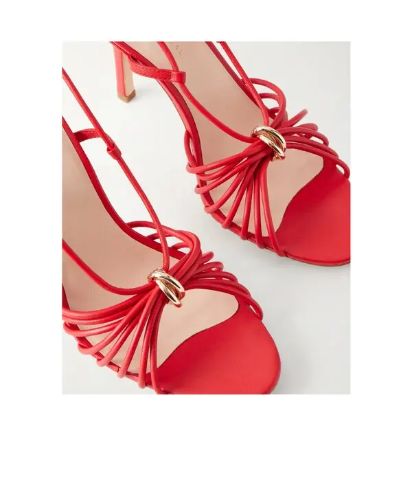 LOEFFLER RANDALL Embellished Leather Sandals
