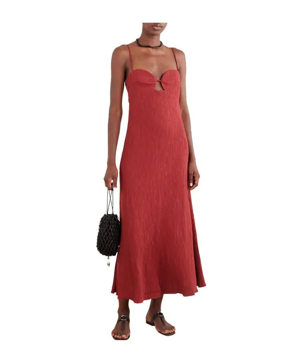 Johanna Ortiz Gauze Maxi Dress
