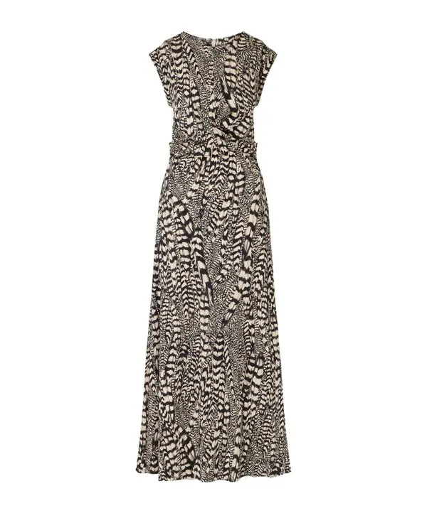 Johanna Ortiz Printed Stretch Maxi Dress
