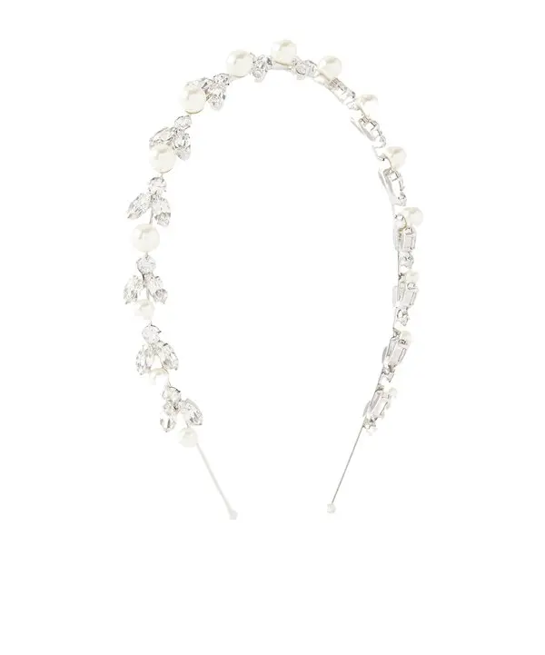 JENNIFER BEHR Pearl And Crystal Headband - No