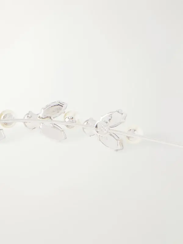 JENNIFER BEHR Pearl And Crystal Headband