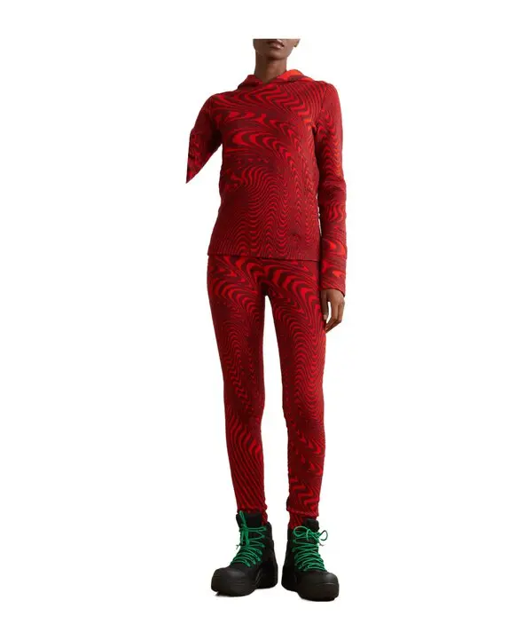 Aztech Mountain Ed Curtis Jacquard-knit Leggings