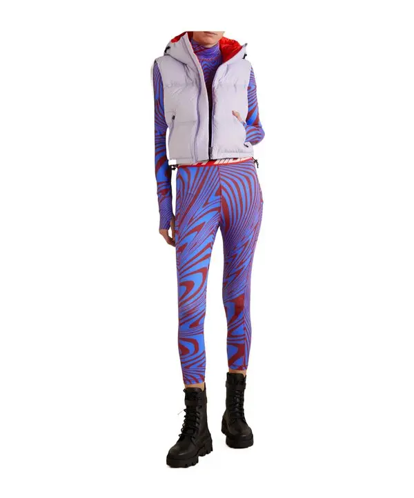 Aztech Mountain Next To Skin Printed Stretch-jersey Leggings