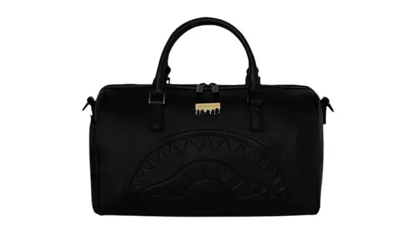 SPRAYGROUND Gold Brick Lux Mini Duffle Bag