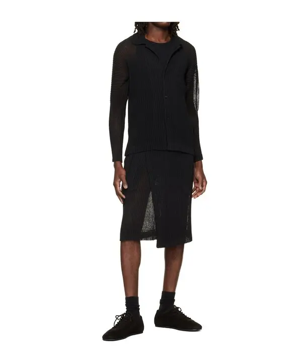 Issey Miyake Rustic Mesh Skirt