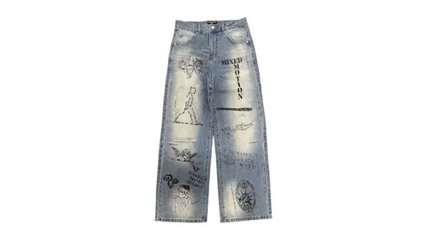 Mixed Emotion Canvas Denim