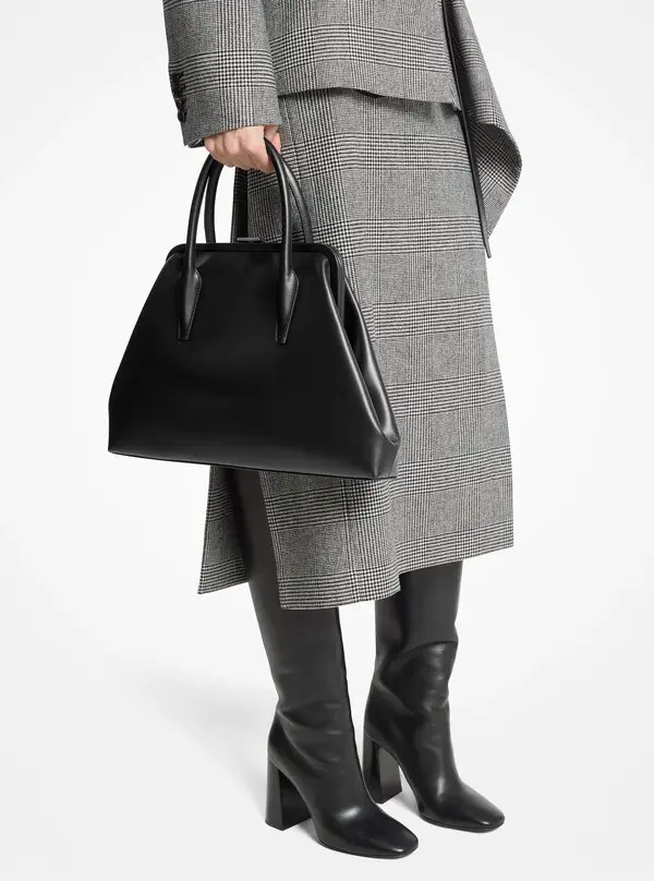 Michael Kors Sofia Leather Satchel