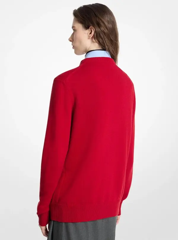 Michael Kors Cashmere Sweater In Size By - Red