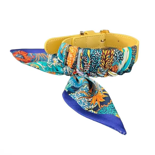 ALECOO Portofino Twilly Dog Collar - Yellow