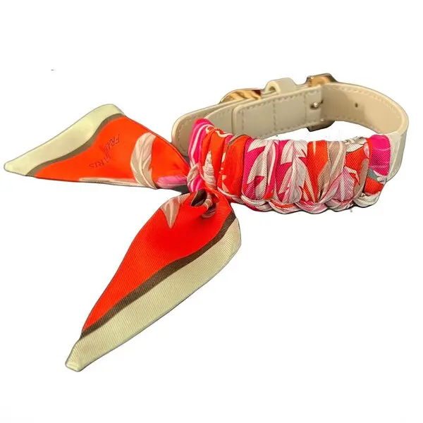 ALECOO Dog Collar Twilly Monte Carlo - White