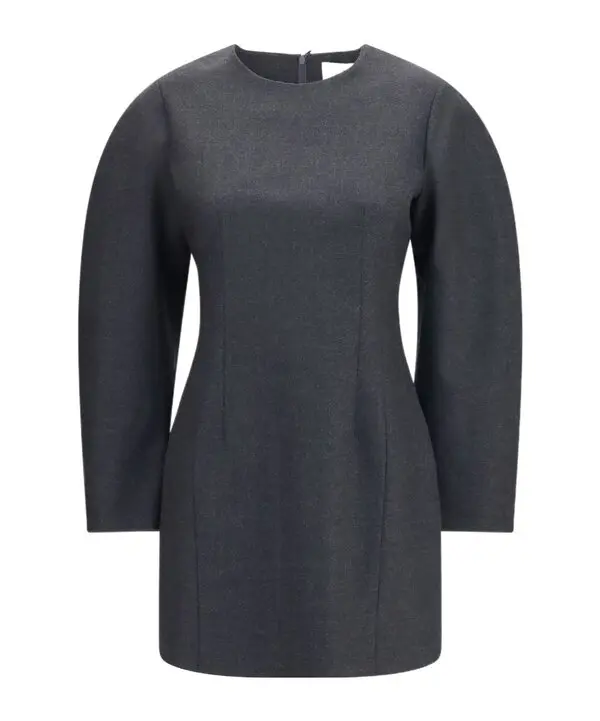 P.a.r.o.s.h Balloon-sleeve Mini Dress
