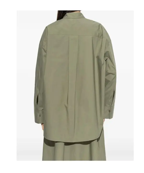 BY MALENE BIRGER Long-sleeve Shirt With Snap Closures