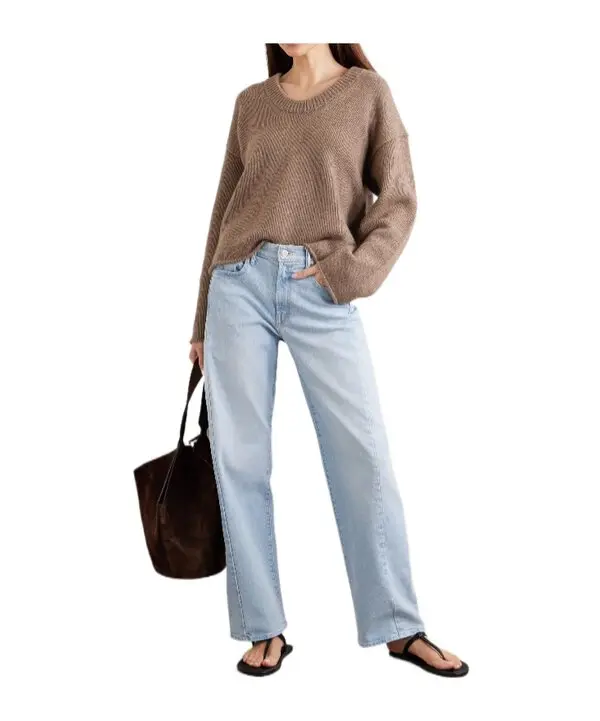 MOTHER Loose Straight-leg Denim - Blue