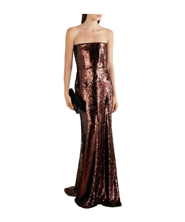 Alex Perry Sequin-embellished Gown