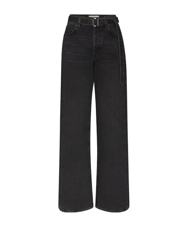 FRAME The Belted Loose Jeans