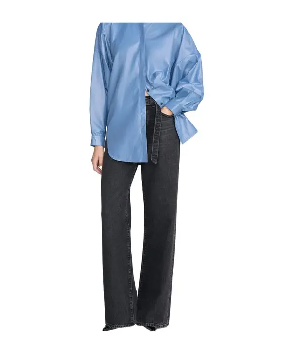 FRAME The Belted Loose Jeans