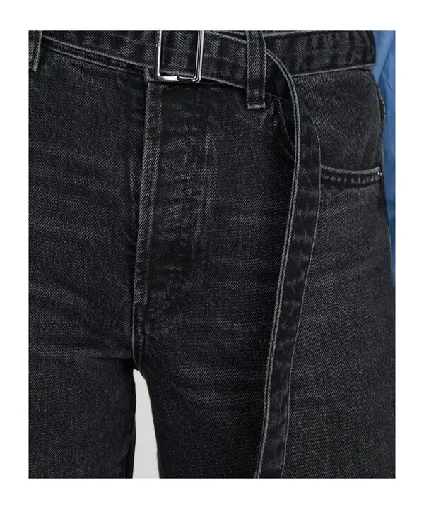 FRAME The Belted Loose Jeans