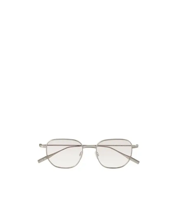 Barton Perreira Lightweight Metal Polygonal Glasses - White