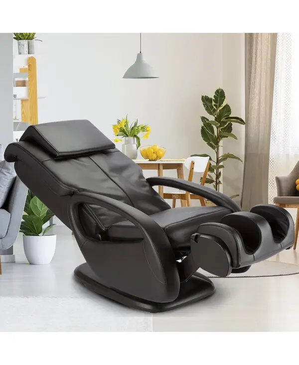 HUMAN TOUCH Wholebody 5.1 Full Body Massage Chair With Foot And Calf Massager - Black Sofhyde