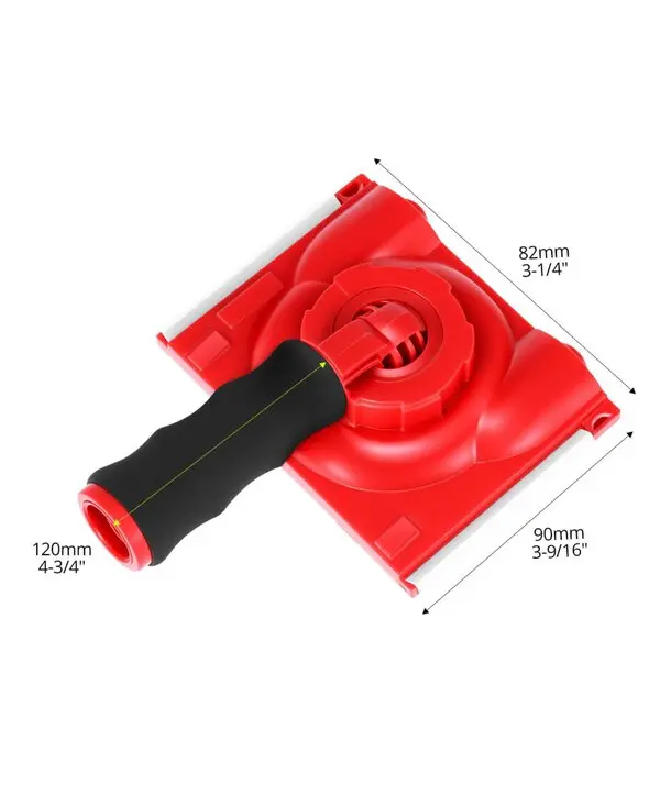 XDOVET T Edge Trimmer Corner Walls Ceilings Tool 4 Pads