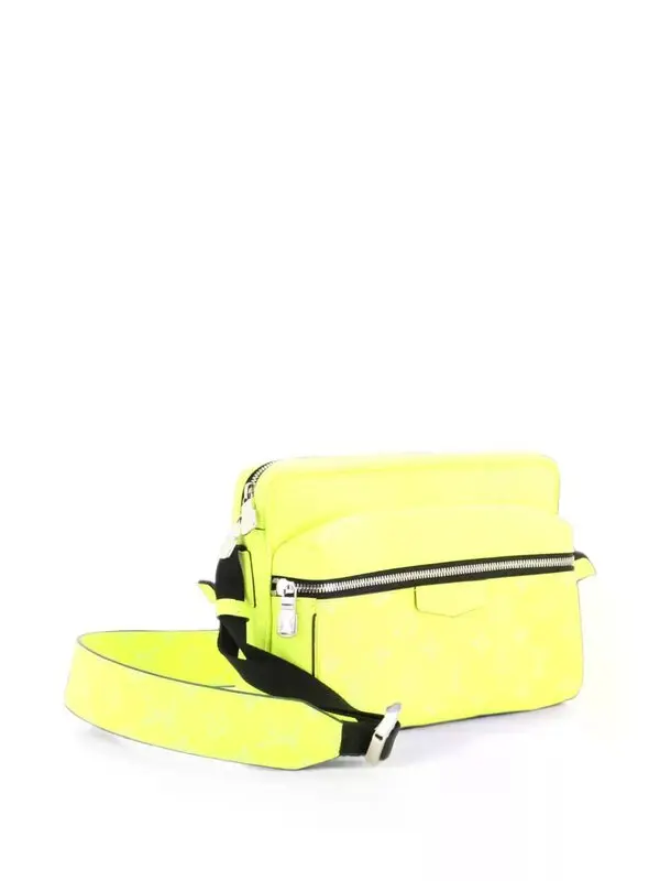 LOUIS VUITTON Outdoor Messenger Bag Monogram Taigarama Crossbody Bag - Yellow