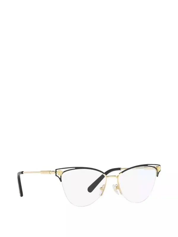 Versace Medusa-detail Cat-eye Glasses