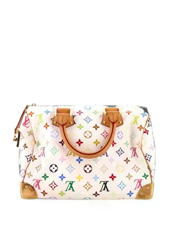 LOUIS VUITTON Speedy Handbag Monogram Multicolor 30 Satchel