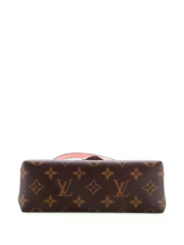 LOUIS VUITTON Locky Handbag Monogram Canvas With Leather Bb Satchel - Pink