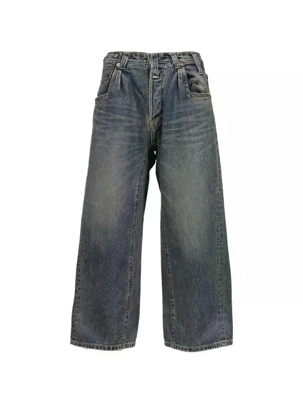 DAIRIKU Wide-leg Denim Jeans