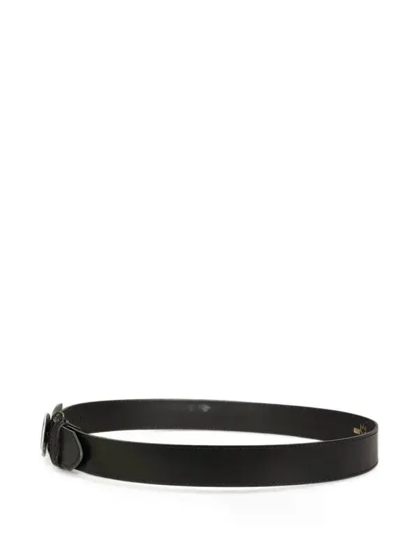 VAIN Bow-buckle Leather Belt