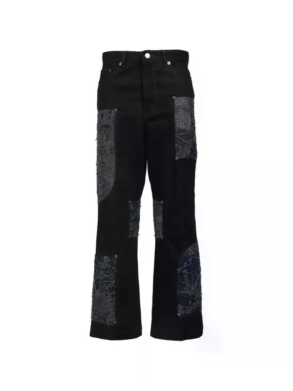 DEAR BORO Patchwork Trousers