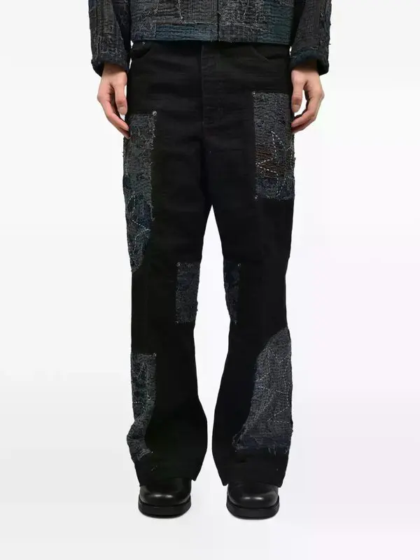 DEAR BORO Patchwork Trousers