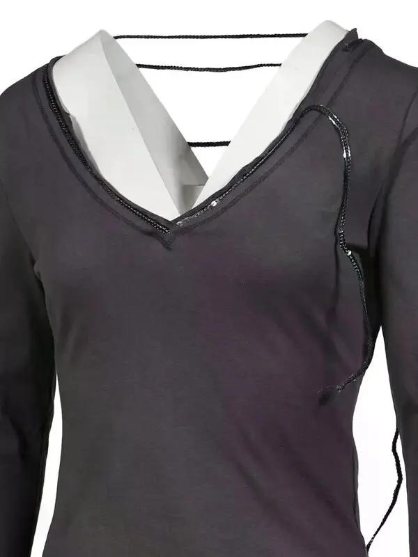 JADED LONDON Sequin-embellished Strap-back Top